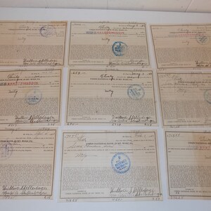 Vintage 1940s Union National Bank Promissory Note Loan Payment - Etsy