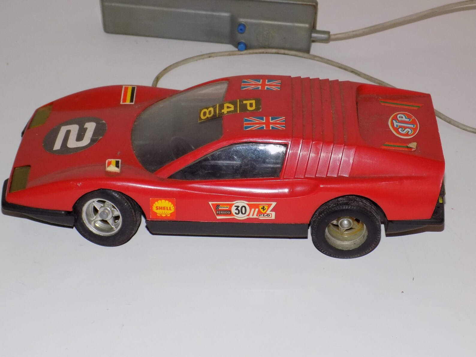 Vintage Lyra Remote Control Ferrari Race Car Greece - Etsy