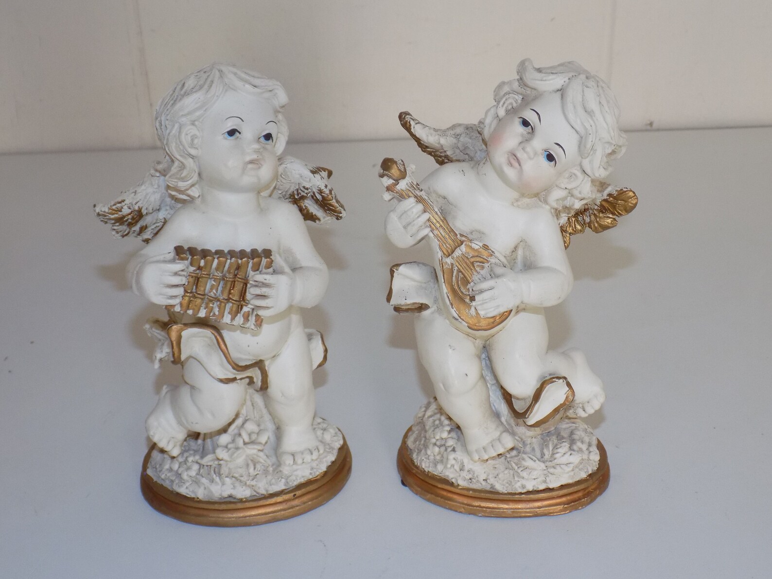 Vintage K's Collection Cherub Angels Musical Instruments | Etsy