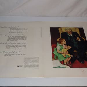 Vintage Norman Rockwell Pictures Upjohn Company - Etsy