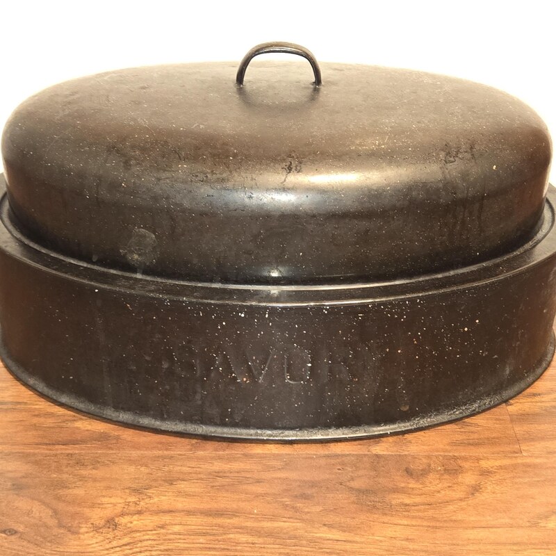 Vintage Roasting Pan - Etsy