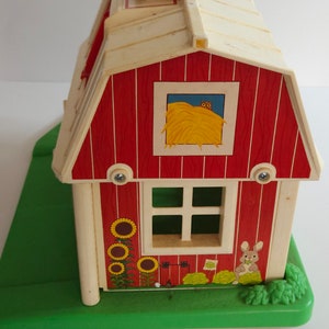 Vintage Little People Barn Fisher Price - Etsy