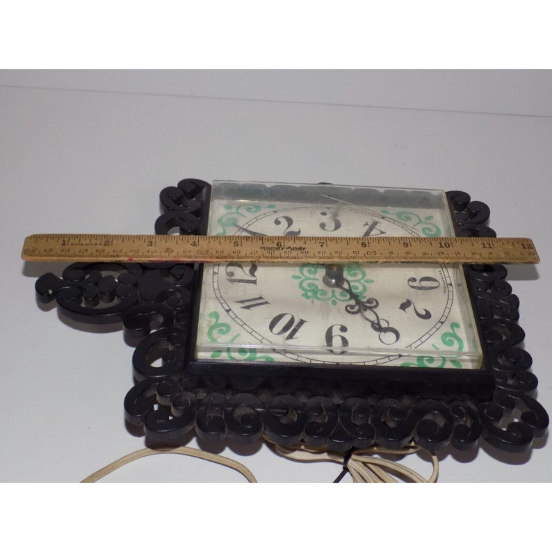 Vintage Spartus Wall Clock Retro Kitchen - Etsy