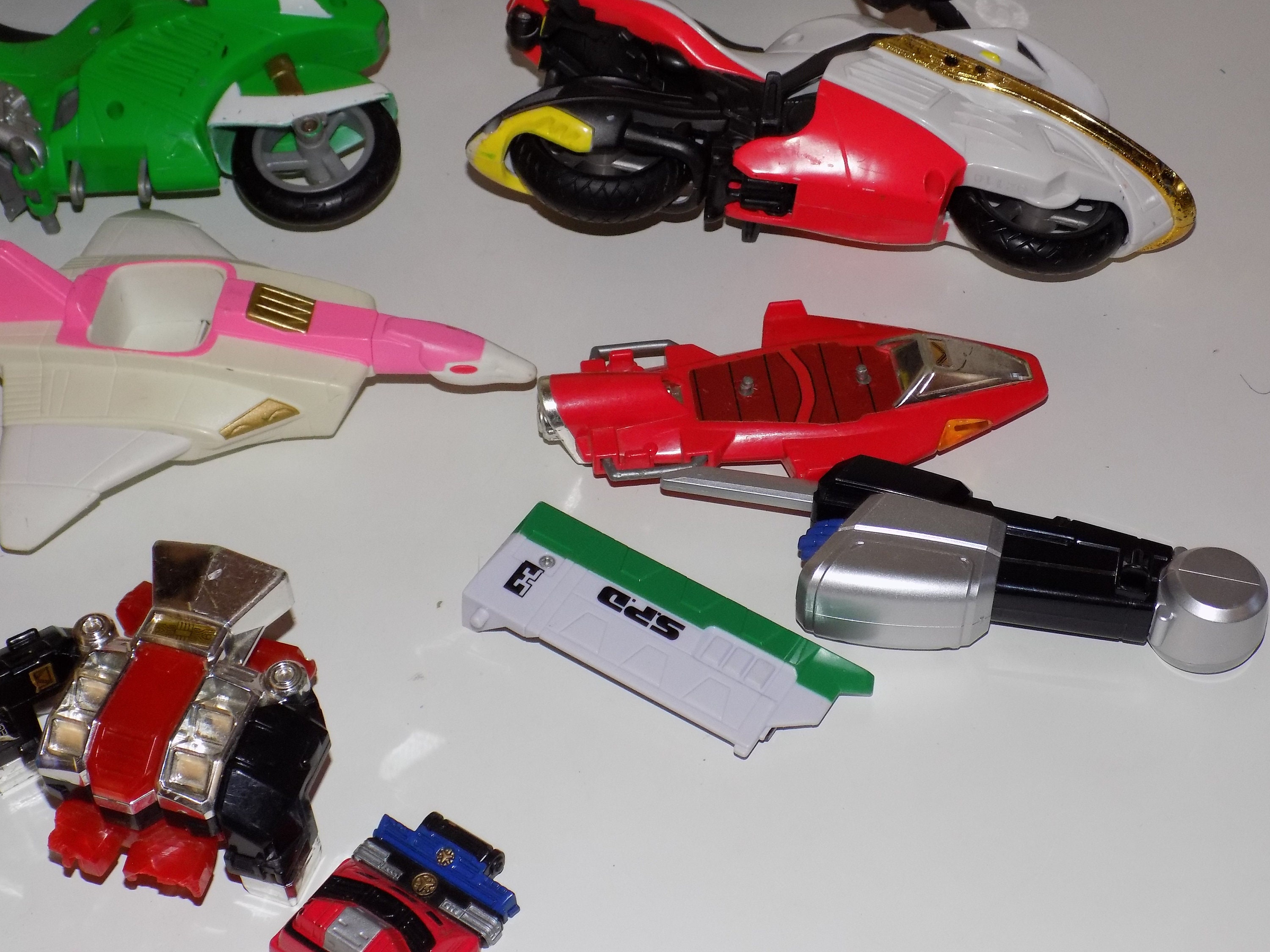 Vintage Power Ranger Vehicles Cars Toys | Etsy