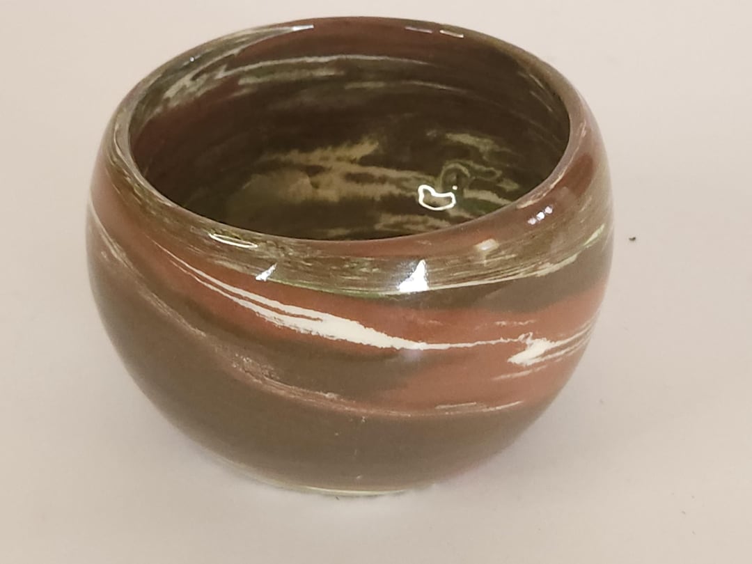 Vintage Desert Sands Pottery Bowl Trinket Dish Southwest Decor Brown ...