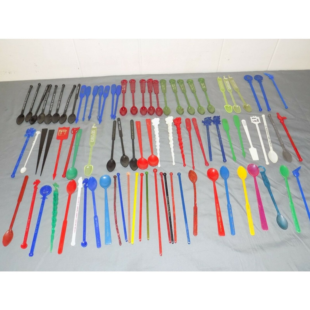 Vintage Drink Stirrer Cocktail Swizzle Stir Stick Collection - Etsy
