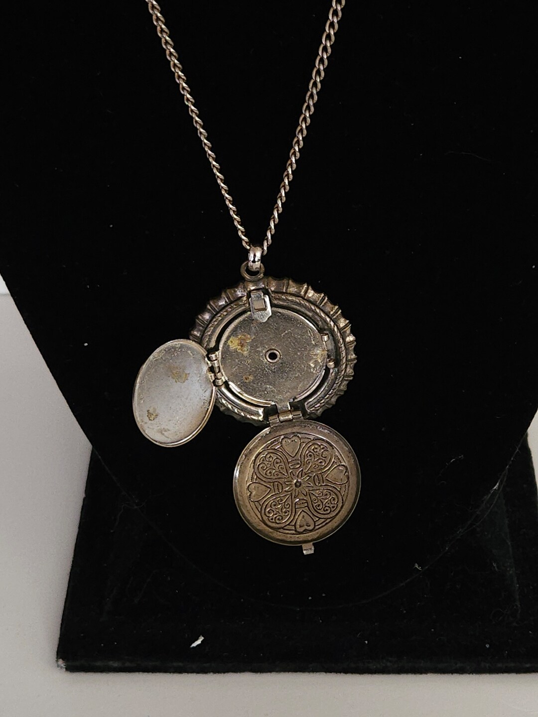 Vintage Double Open Locket Two Door Pendant - Etsy