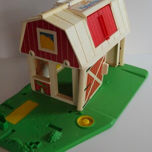 Vintage Little People Barn Fisher Price - Etsy