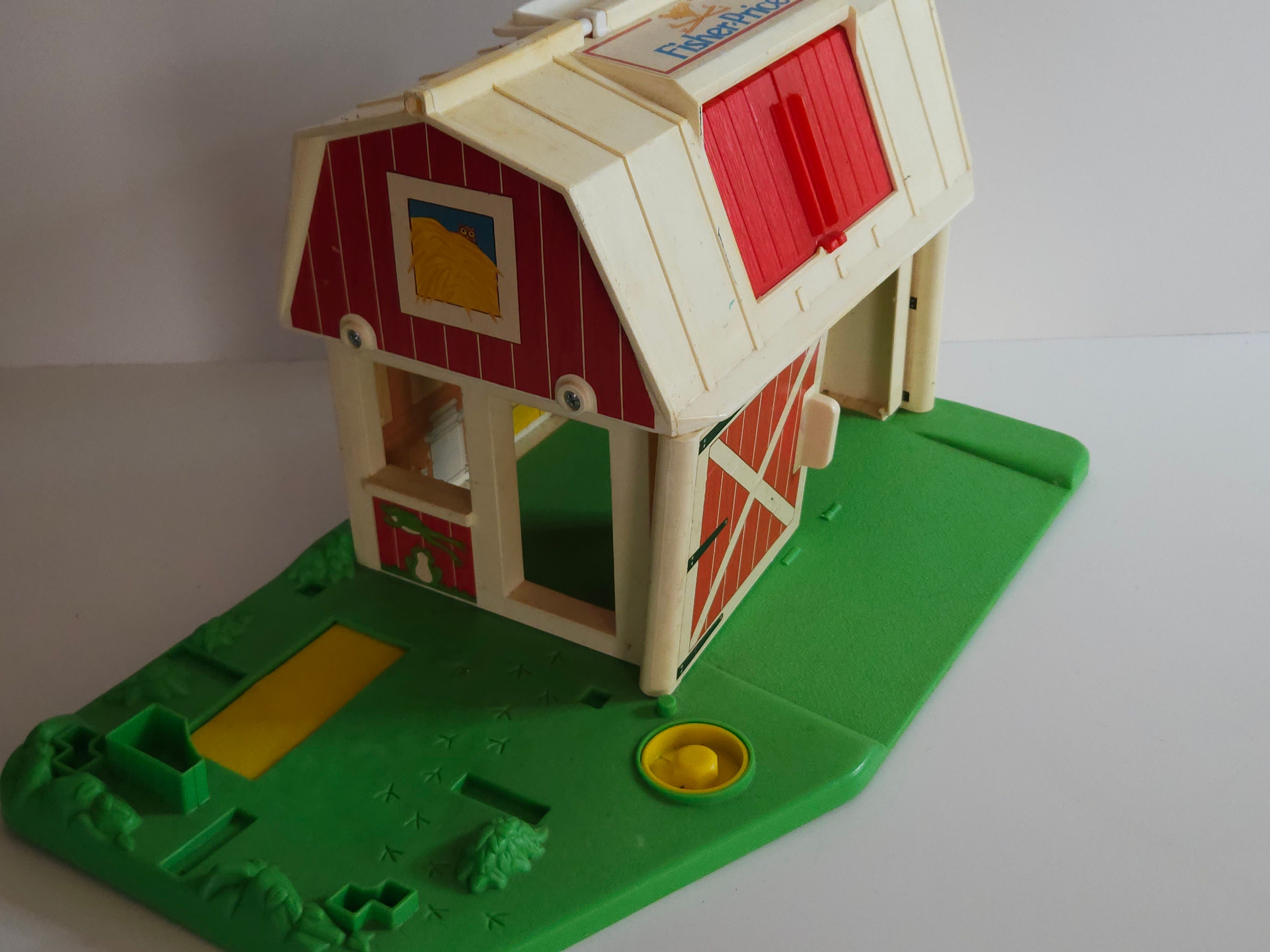 Vintage Little People Barn Fisher Price - Etsy