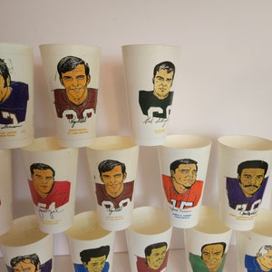 Vintage 7 Eleven Football Player Slurpee Cup Collection - Etsy