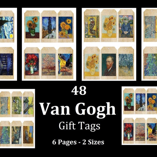 Vincent Van Gogh Instant Digital Download Junk Journal Kit - Etsy UK