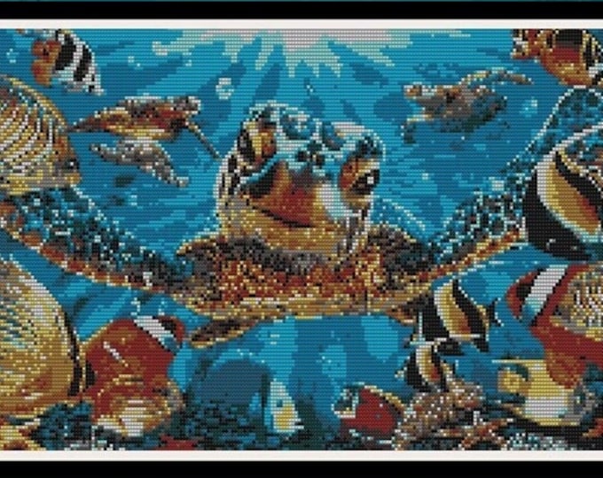 Sea Turtle BEADWORK PATTERNS, Perler + Bead Loom + Brick + Peyote ...