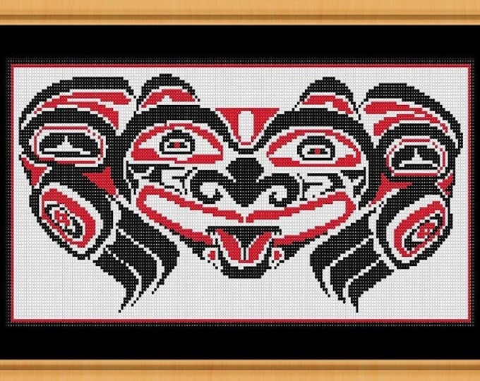 Salish Bear BEADWORK Patterns-perler + Bead Loom + Peyote + Brick ...
