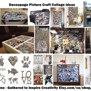 Vintage Ladies Old Photos VOL 2, 50 Collage Kit Images, Scrapbooking ...