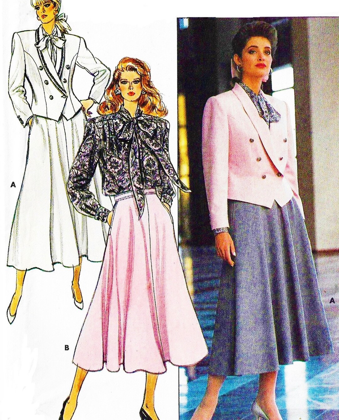 Butterick 5778 Sewing Pattern Ladies Suits Skirt Suit - Etsy