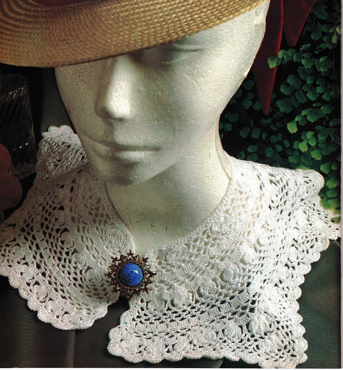 4 Victorian Collars Crochet Patterns Steampunk Lace Collar - Etsy