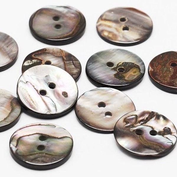 Real Mother of Pearl Button - Etsy