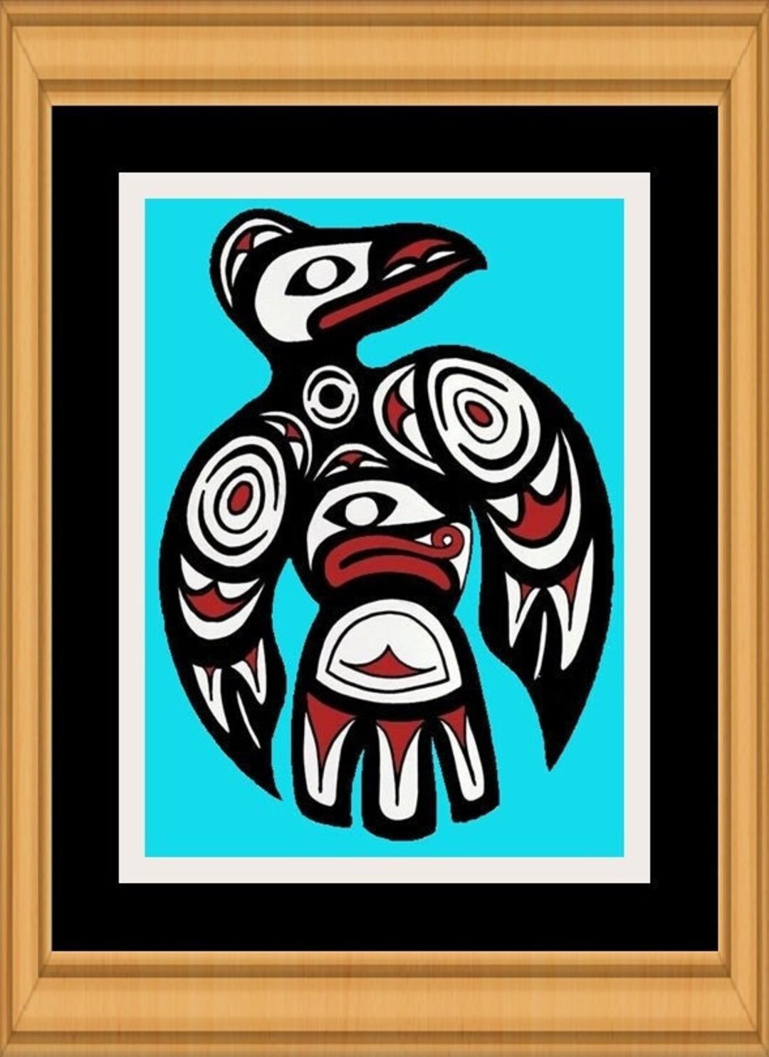 Salish Raven BEADWORK Tapestry Patterns-perler + Bead Loom + Peyote ...