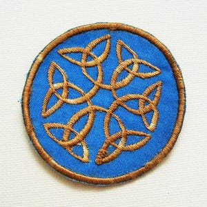 4 Celtic Patch Sew on Embroidered Patch 2.5" Celt Knot, Irish Art ...