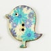 10 Awesome Bird Wood Buttons-big 30mm Wooden Button-sewing-knitting ...