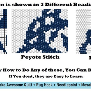 Lotus Mandala BEADWORK Pattern-perler + Bead Loom + Peyote + Brick ...