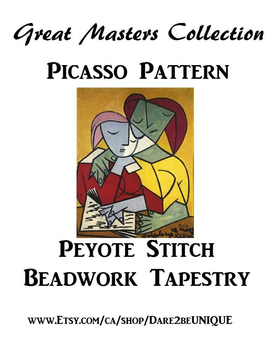 Picasso BEADWORK PATTERNS, Perler + Bead Loom + Peyote + Brick Stitch ...