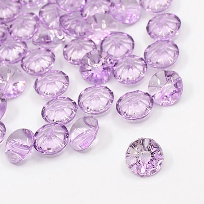 12 Small Purple Jewel Buttons 13mm Acrylic Buttons Sewing | Etsy