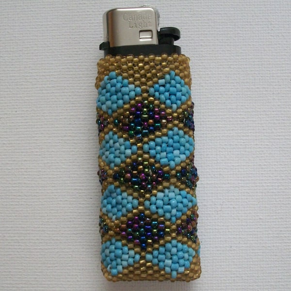 Beaded Lighter Cover - Etsy