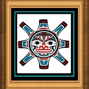 Salish Sun BEADWORK Tapestry Patterns-perler + Bead Loom + Peyote ...