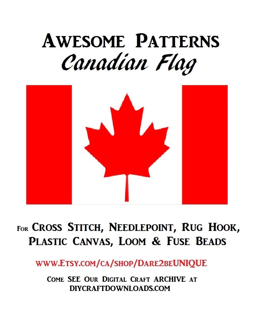 Flag PRINTABLE Cross Stitch PATTERN - Etsy