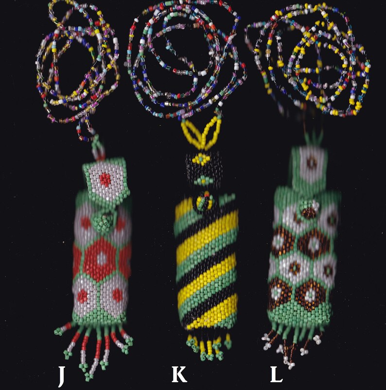 Beaded Lighter Case Necklace Native Beadwork Lighter Covers - Etsy