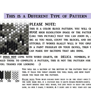 Picasso BEADWORK Pattern-perler + Bead Loom + Peyote + Brick Stitch ...