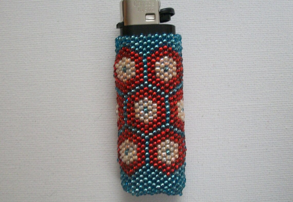 Beaded Lighter Cover Native Beadwork Lighters Native - Etsy