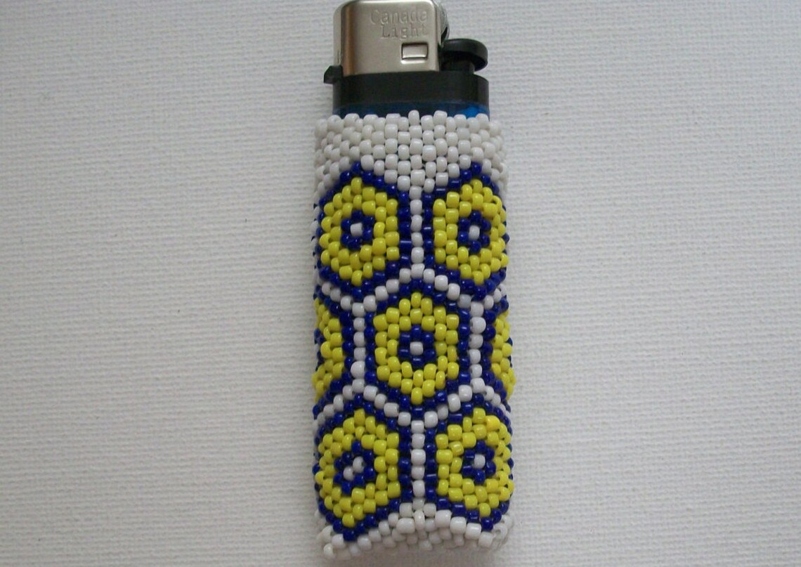 Beaded Lighter Cover Native Beadwork Lighters Native | Etsy