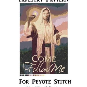 Jesus BEADWORK Pattern-perler + Bead Loom + Peyote + Brick Stitch ...