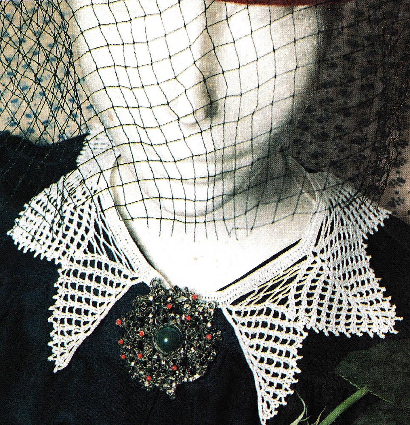 4 Victorian Collars Crochet Patterns Steampunk Lace Collar - Etsy