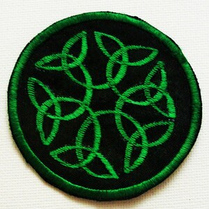 4 Celtic Patch Sew on Embroidered Patch 2.5" Celt Knot, Irish Art ...