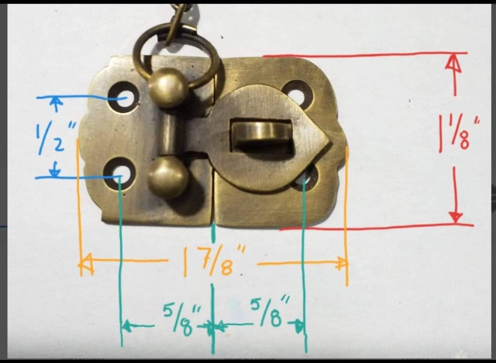 Unique Vintage Style Small Cabinet Door Pin Latch Jewelry Box - Etsy