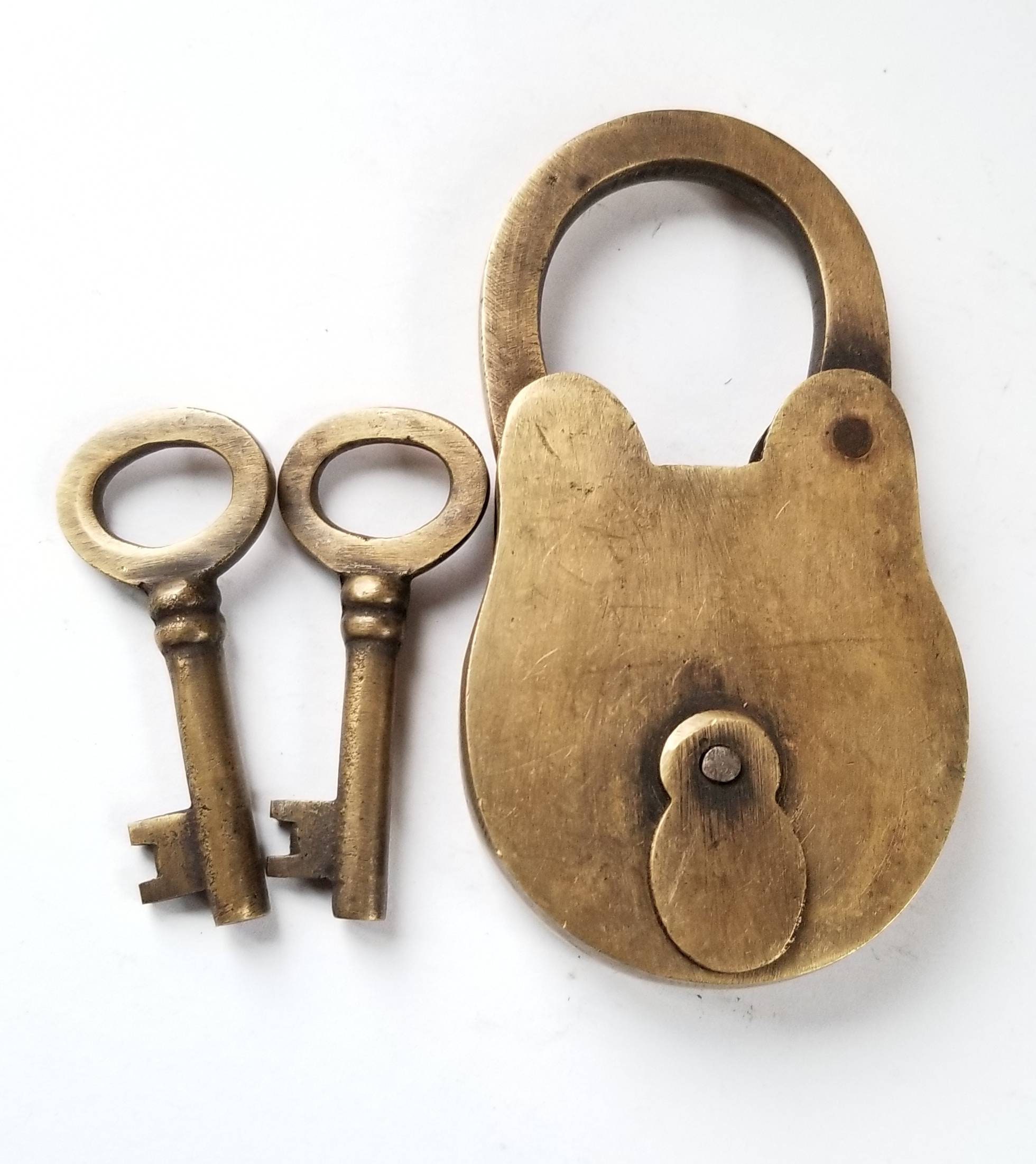 Brass Lock Love Lock Commitment Lock Paris Bridge Lock | Etsy