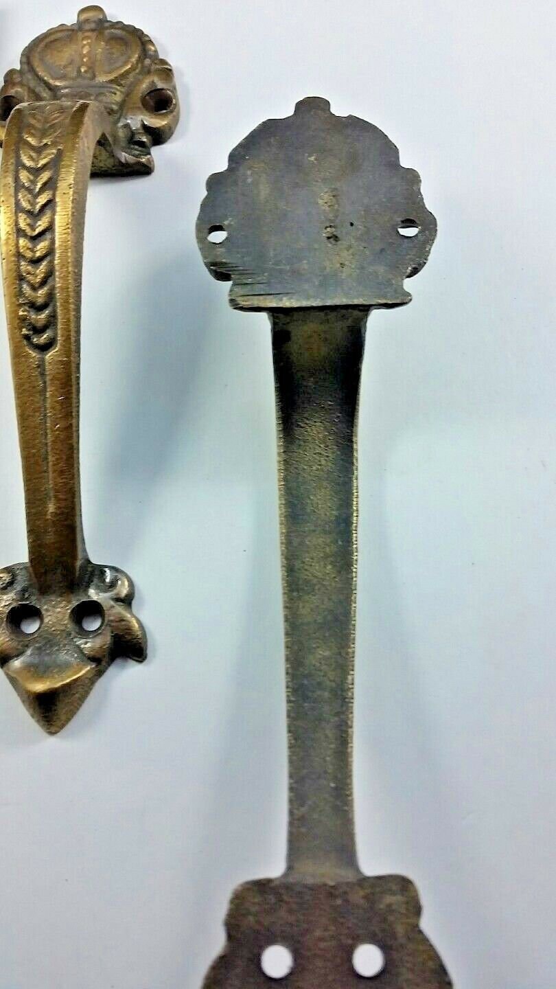 Solid Brass Vintage Antique Large Strong File Cabinet Handle | Etsy