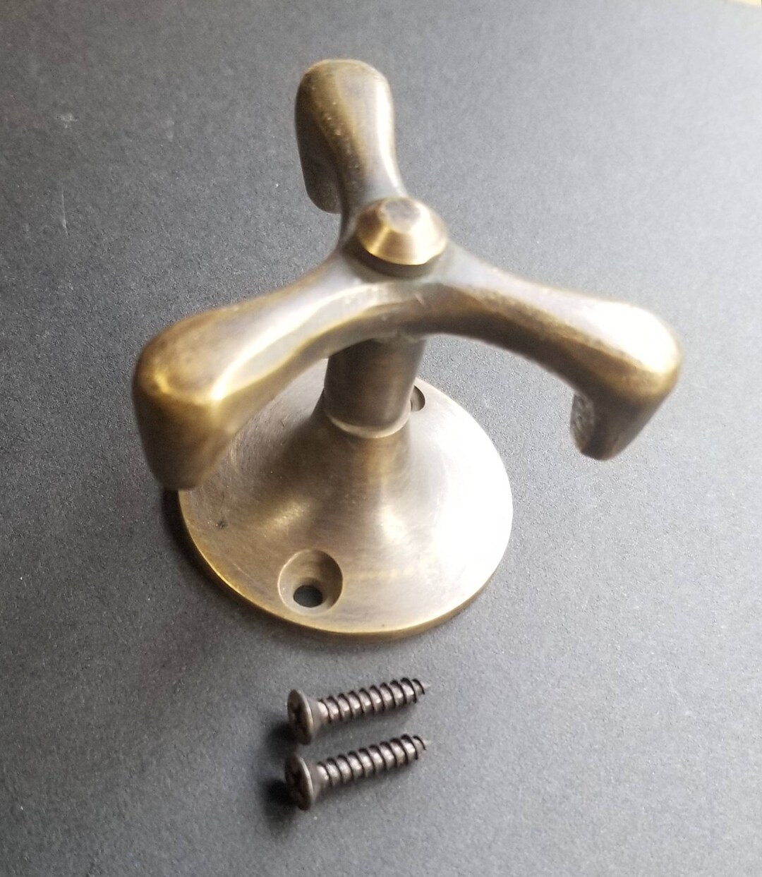 Antique Style 360 Rotating Hook, Coathook Ceiling or Closet Mount ...