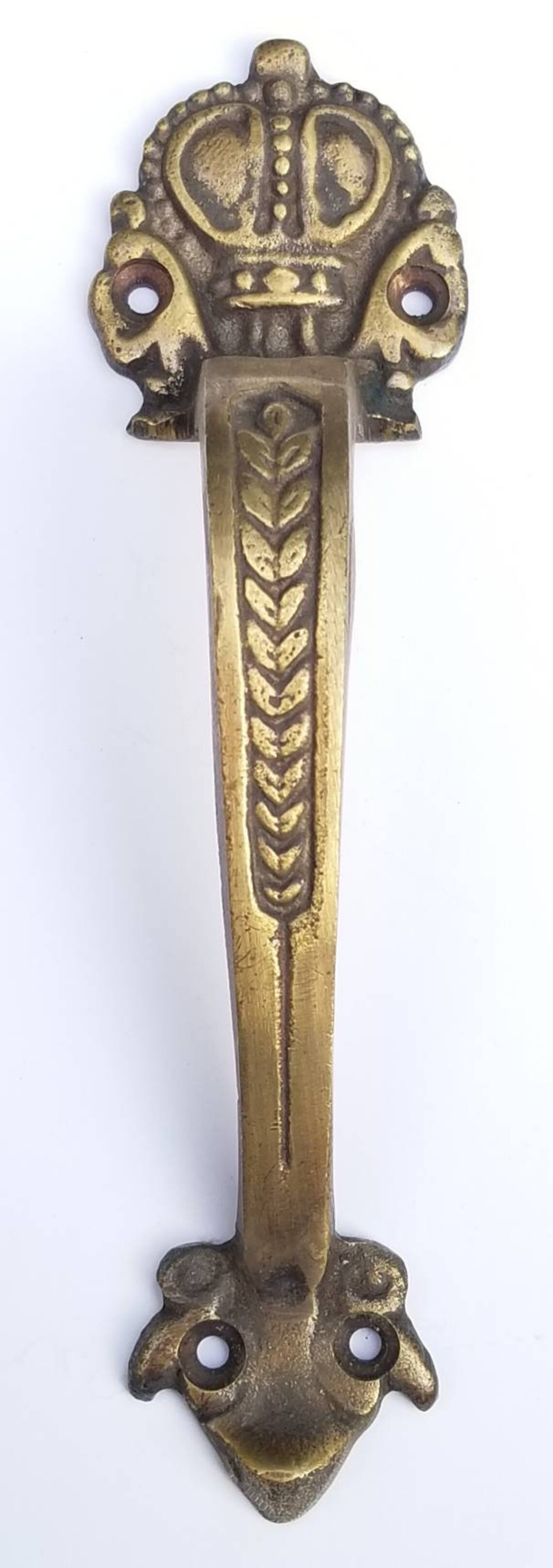 Solid Brass Vintage Antique Large Strong File Cabinet Handle | Etsy