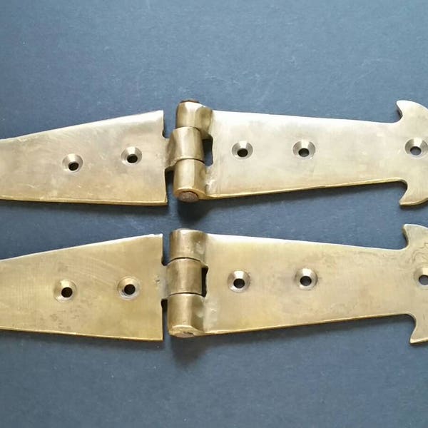 Brass Hinges Rat Tail - Etsy