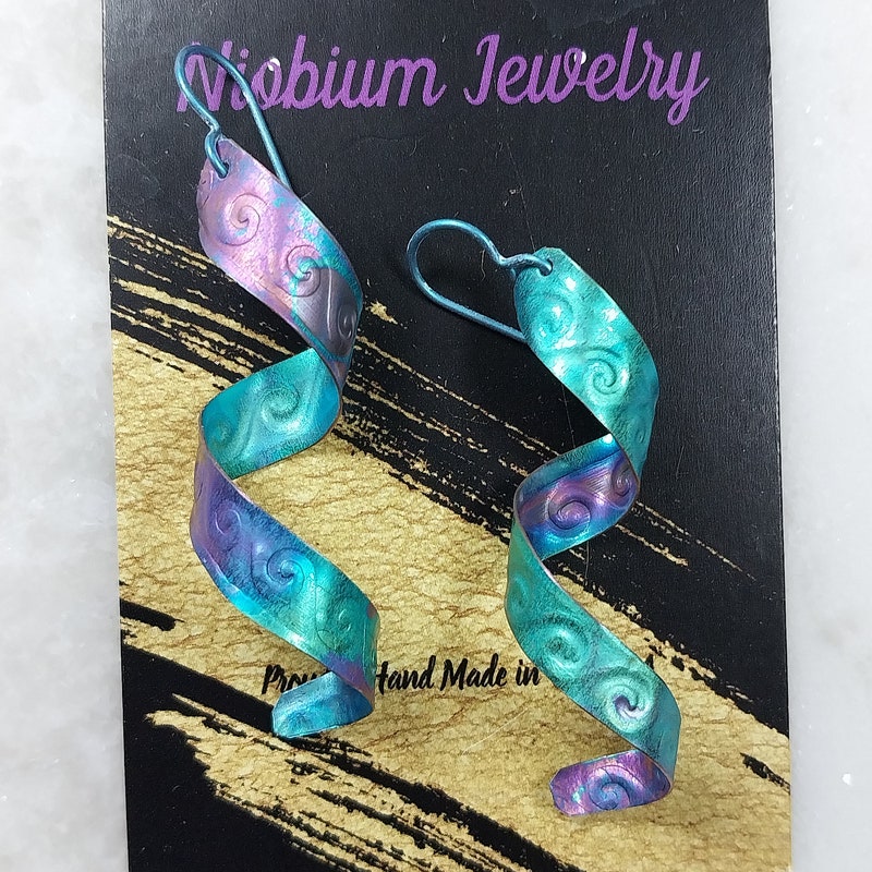 Titanium Earrings - Etsy