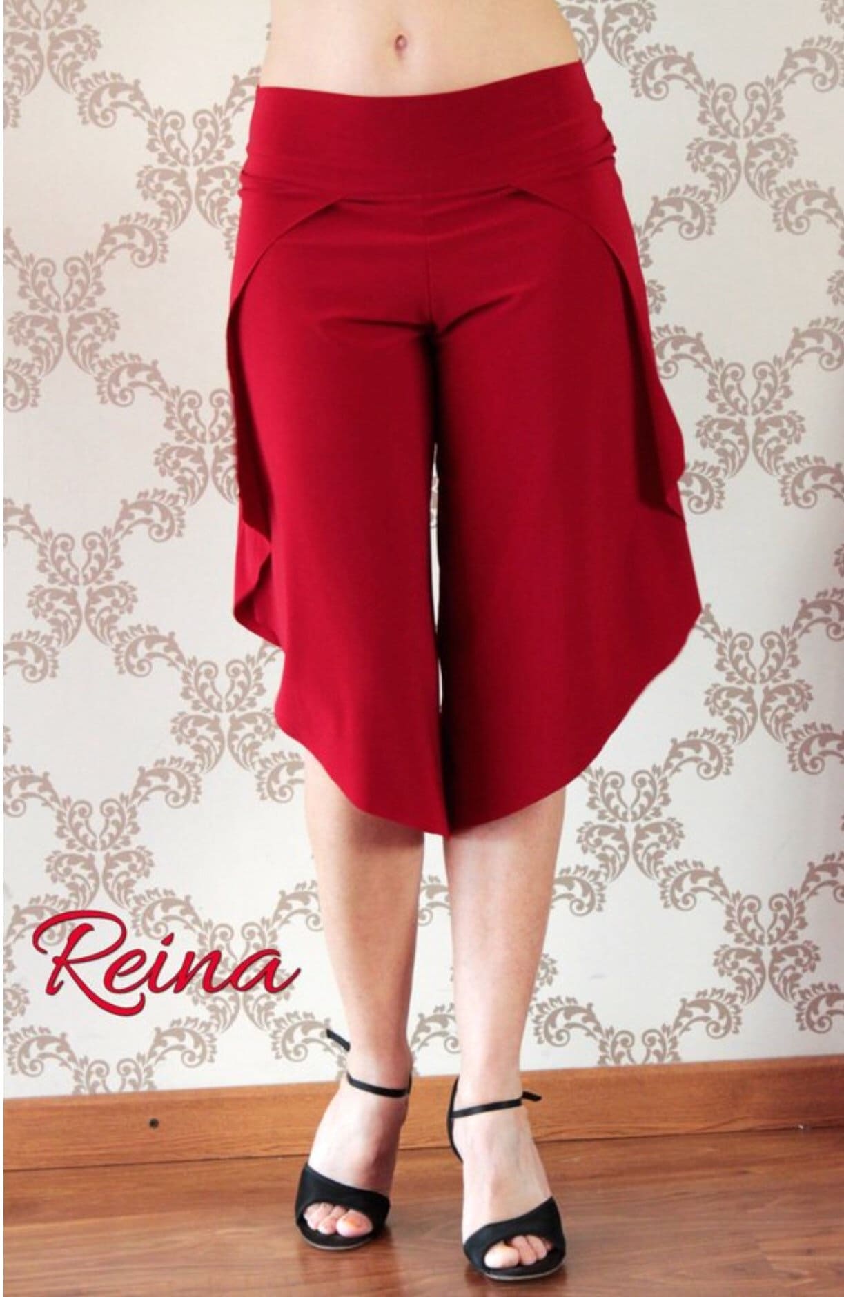 Tango Milonga Salsa Dance Pants Black Red Dark Green With - Etsy UK