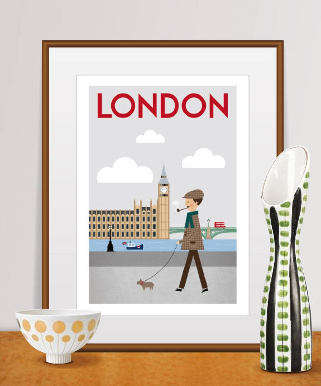 London Print, London Poster, London Art, City Art, London Wall Art ...