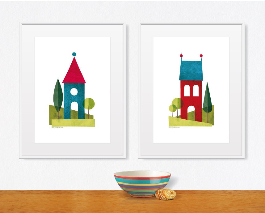 House Print House Poster House Wall Art House Wallpaper - Etsy
