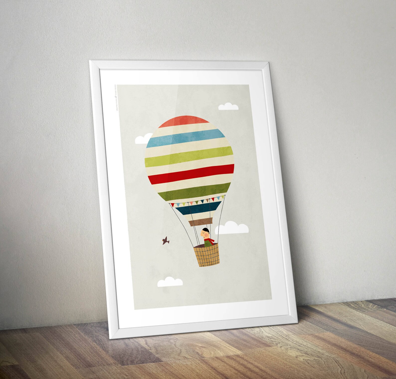 Hot Air Balloon Print Hot Air Balloon Art Hot Air Balloon | Etsy
