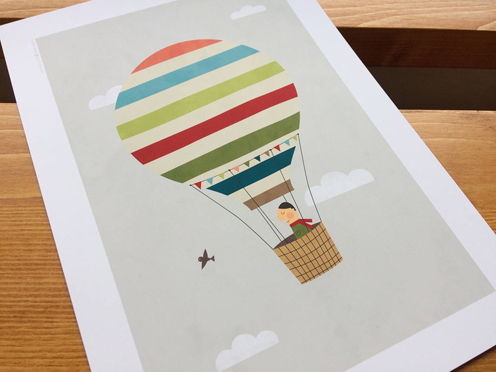 Hot Air Balloon Print Hot Air Balloon Art Hot Air Balloon | Etsy