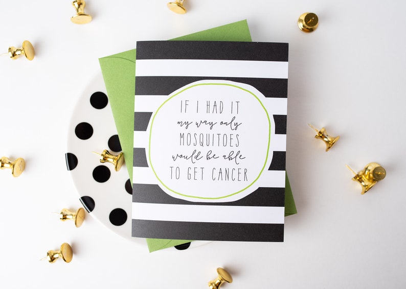 Greeting Card Cancer Get Well Friend Loved One Diagnosis - Etsy